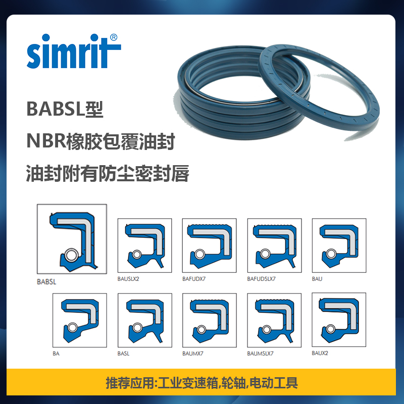 橡胶密封圈大全 | 静密封/旋转密封·NBR/EPDM/SR材质 - [Simrit]